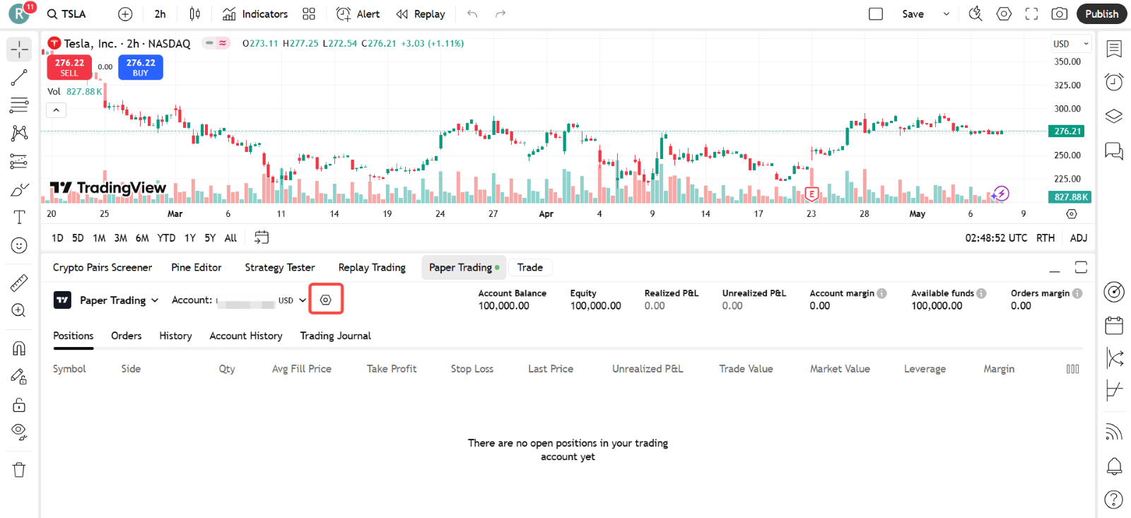 How to Paper Trade on TradingView | Vantage UK